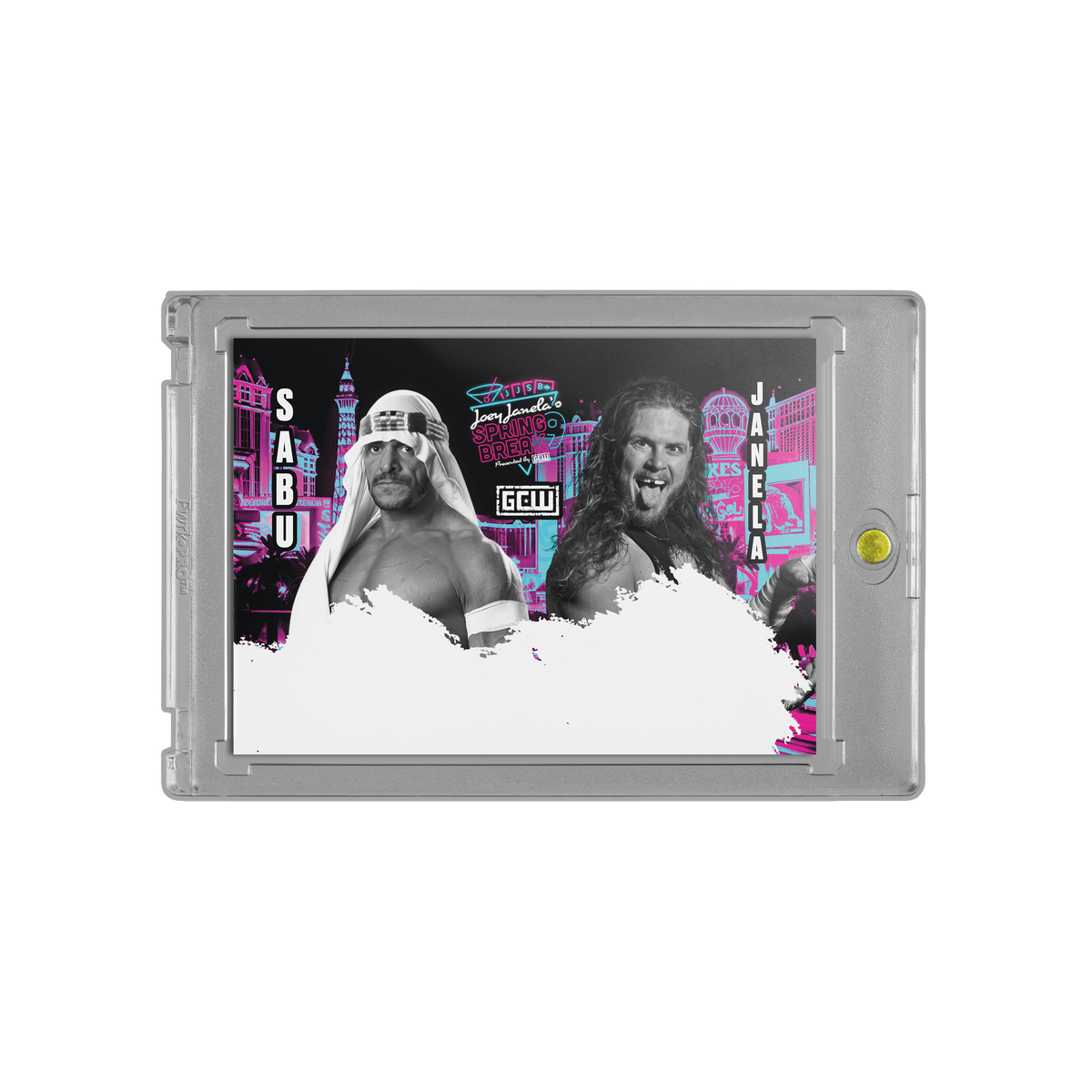 Sabu & Joey Janela Last Match Dual Autograph Card – Game Changer Wrestling