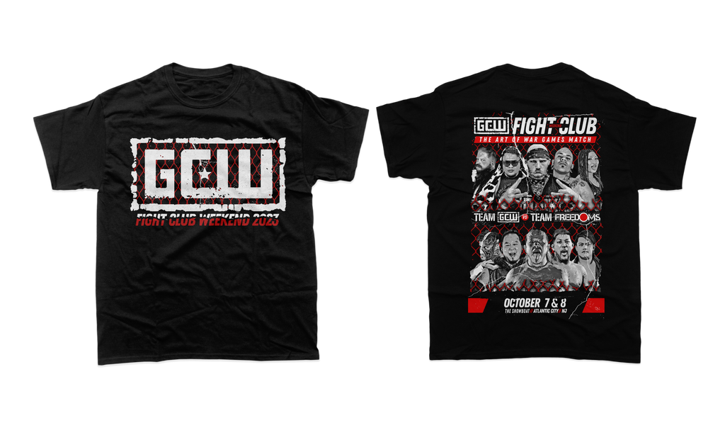 Fight Club Weekend Event T-Shirt – Game Changer Wrestling