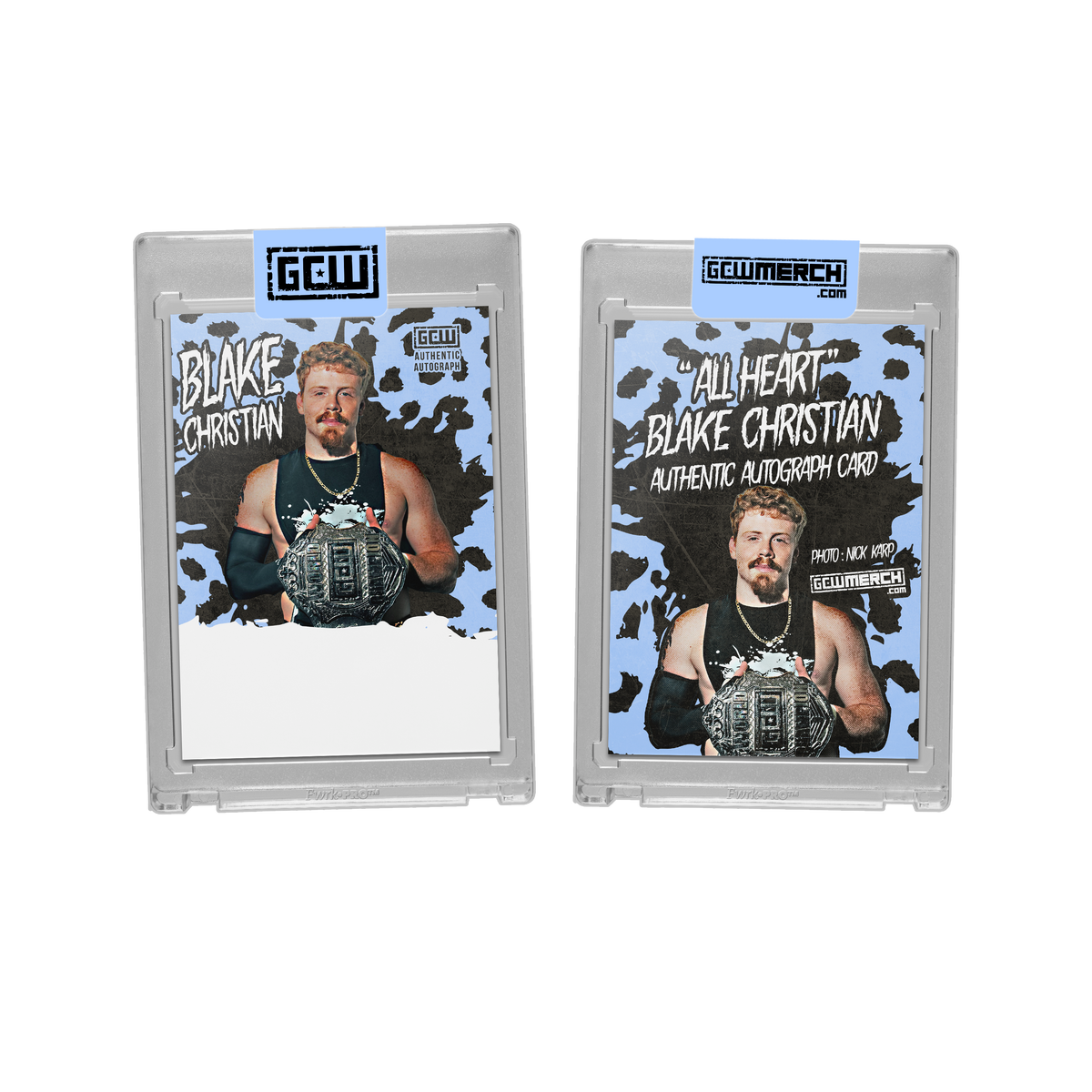 Blake Christian Autograph Card – Game Changer Wrestling