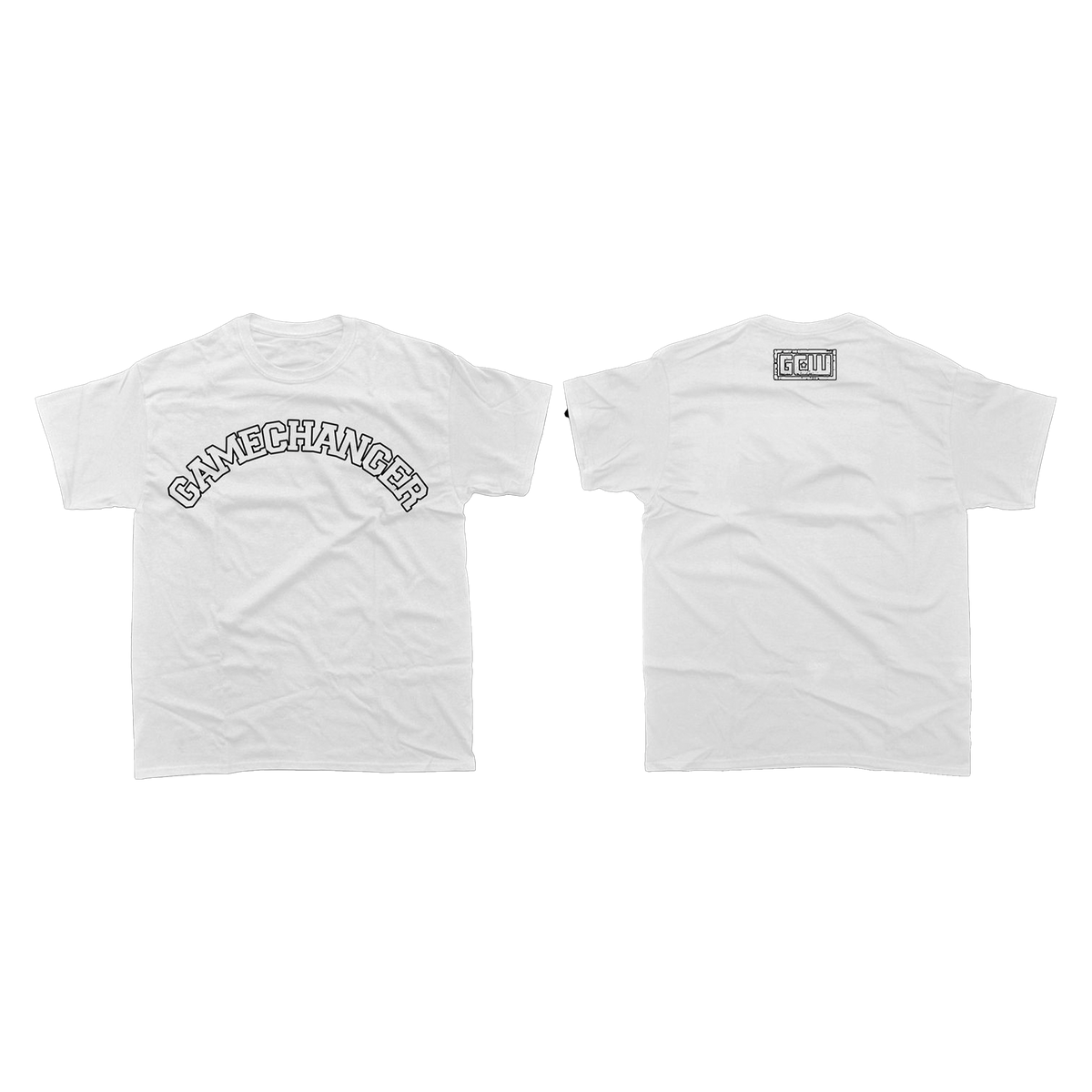 Game Changer White T-Shirt – Game Changer Wrestling