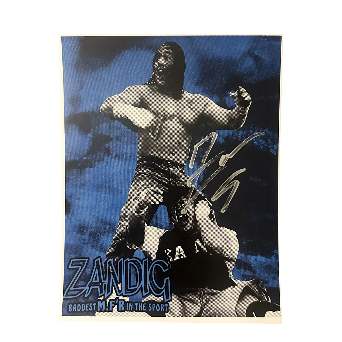 Zandig Signed 8x10 – Game Changer Wrestling